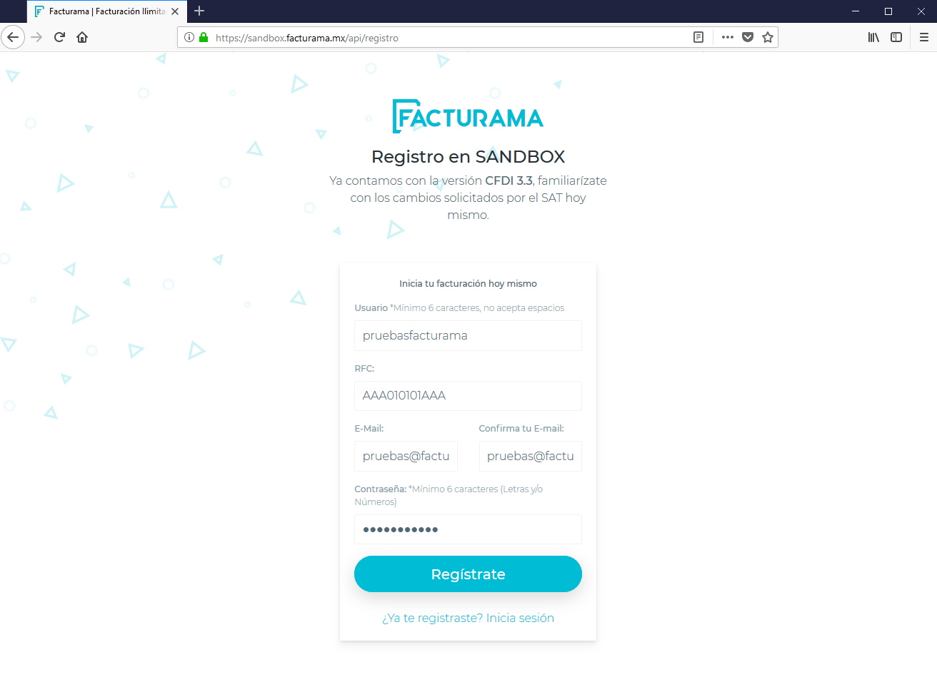 Crea tu cuenta